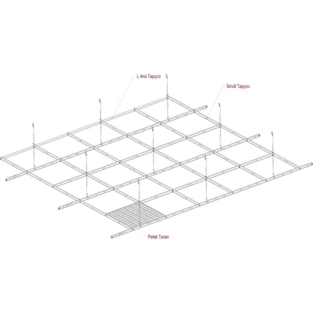 Honeycomb Ceiling System - Metaloop