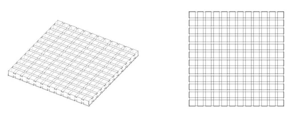 Honeycomb Ceiling System - Metaloop